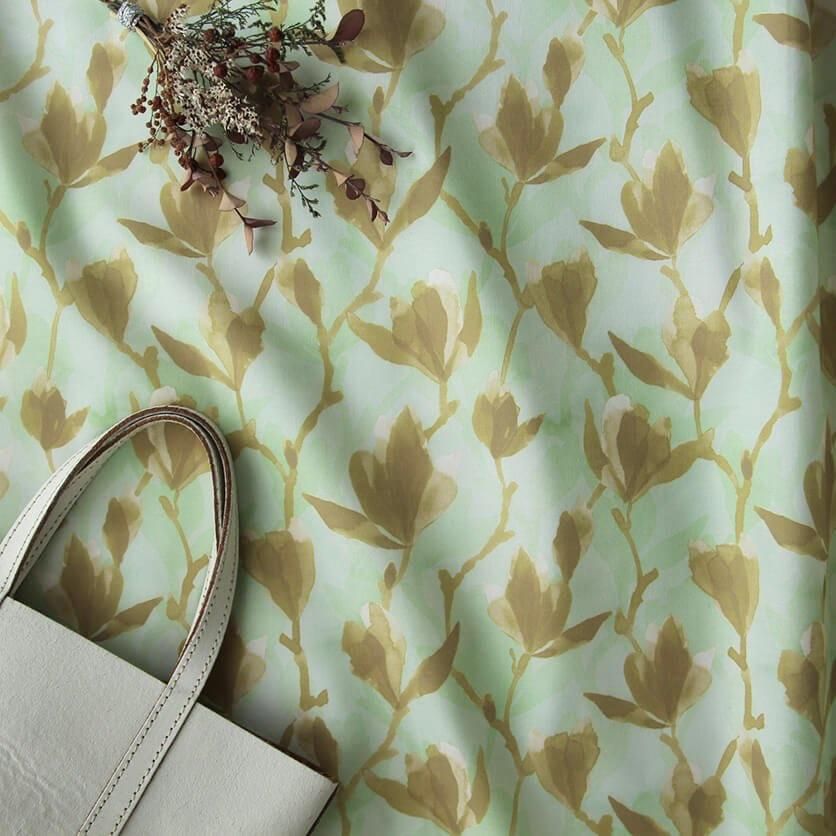 Magnolia(Mint) – nunocoto fabric