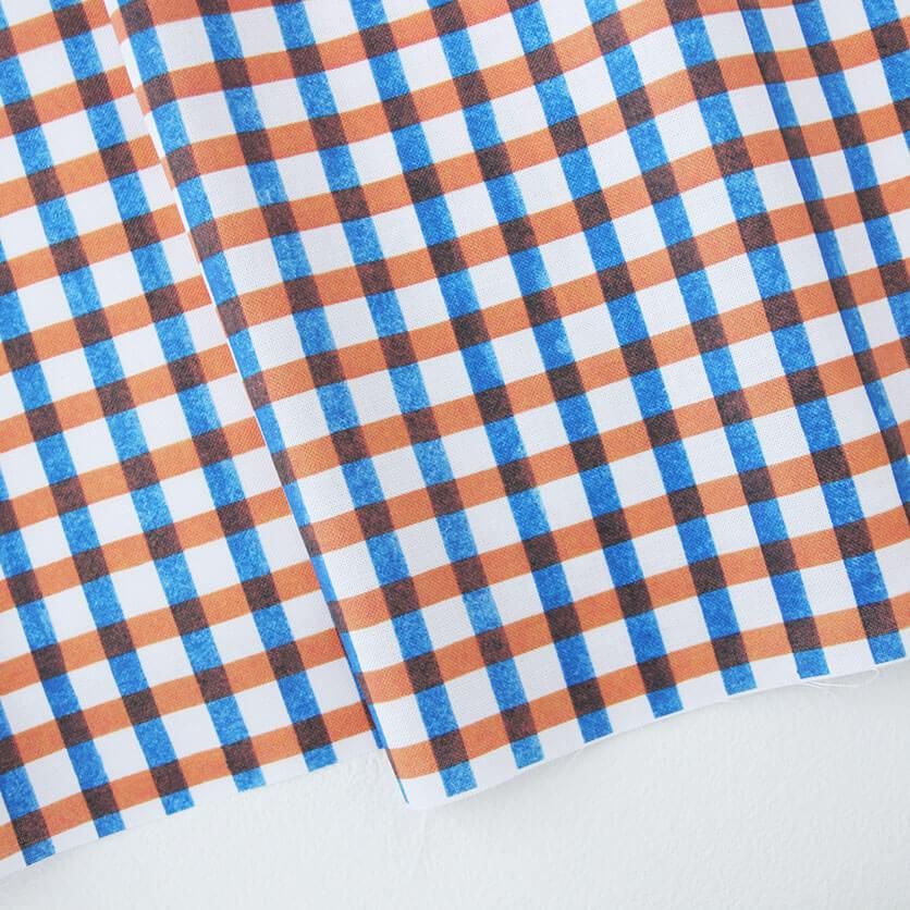 Midsummer(Orange&Blue) – nunocoto fabric