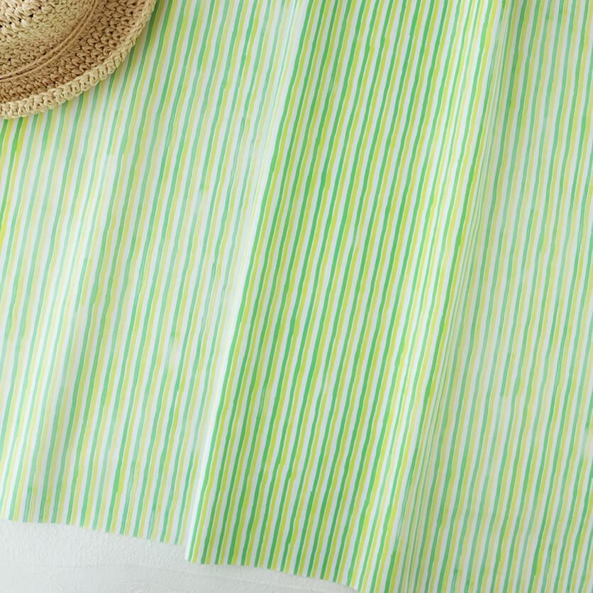 Cucumber stripe – nunocoto fabric