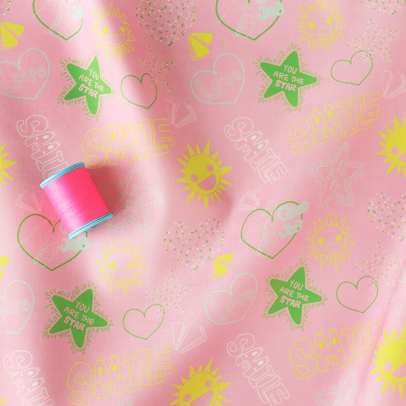 Good job! (pink) – nunocoto fabric